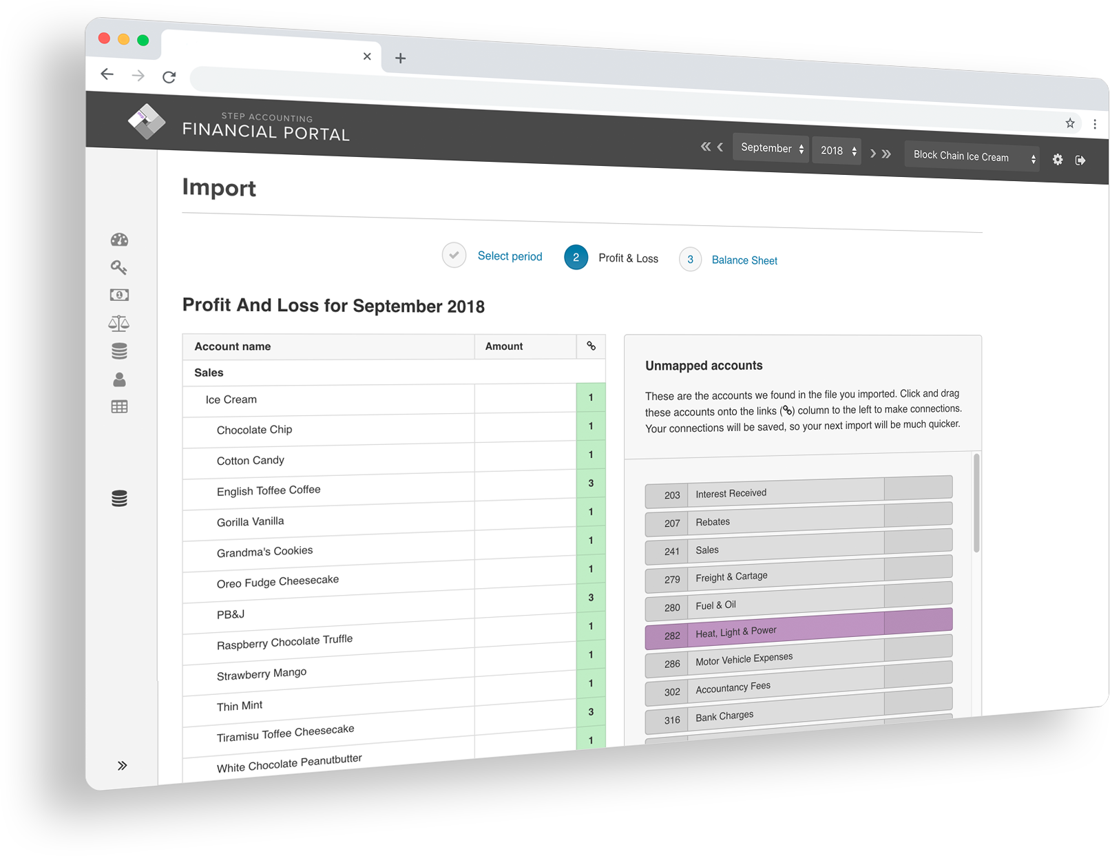 Step Accounts – Simple steps to professional information